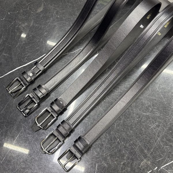 کمربند چرم طبیعی - کفش پاپک